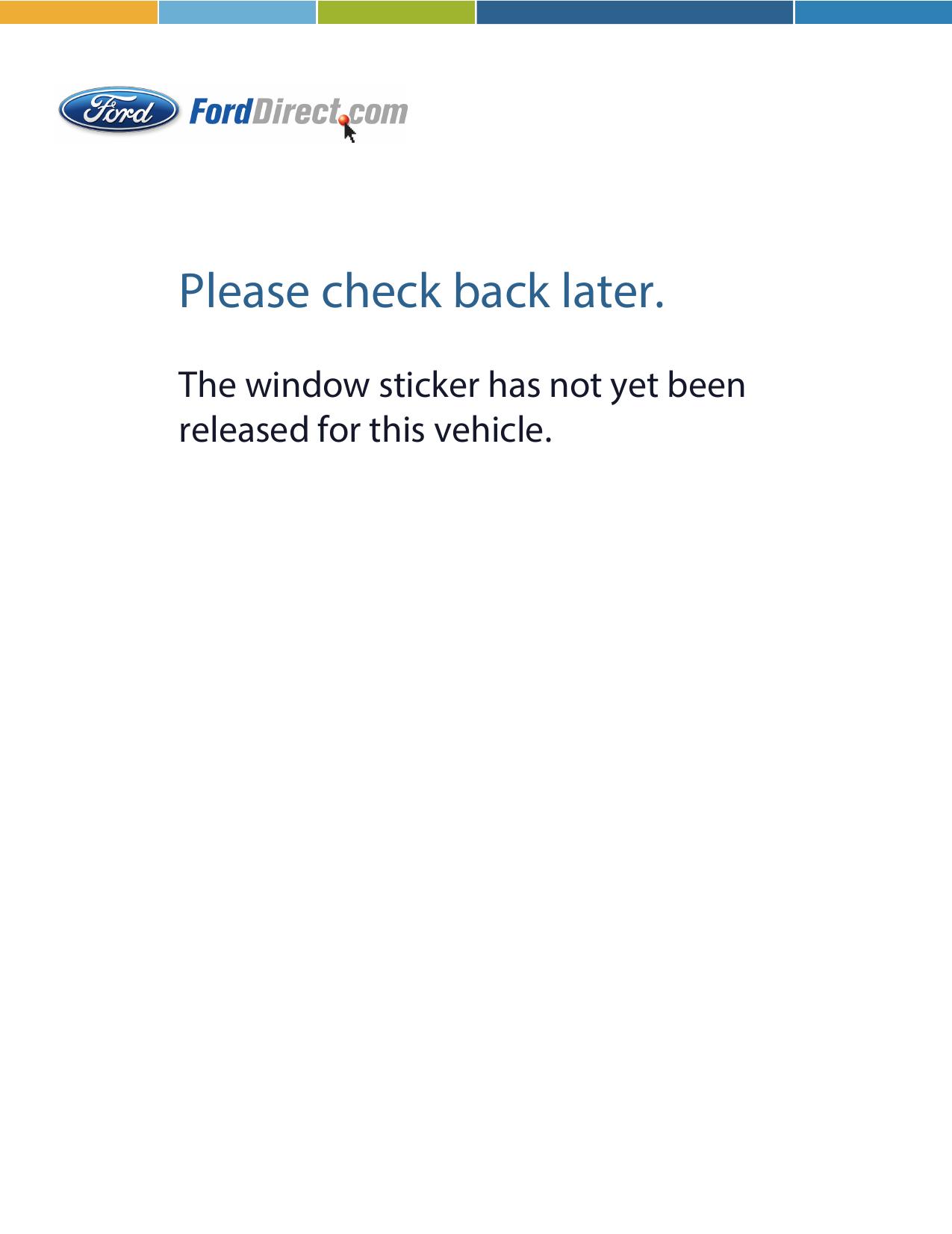 Window Sticker for 2021 Ford Edge Awd